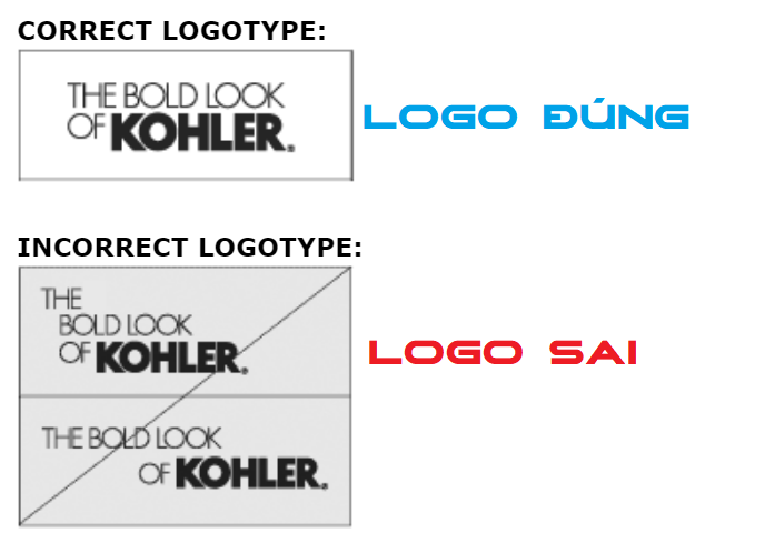 Nhãn hiệu KOHLER - Thương hiệu đến từ Mỹ đã có ở Việt Nam