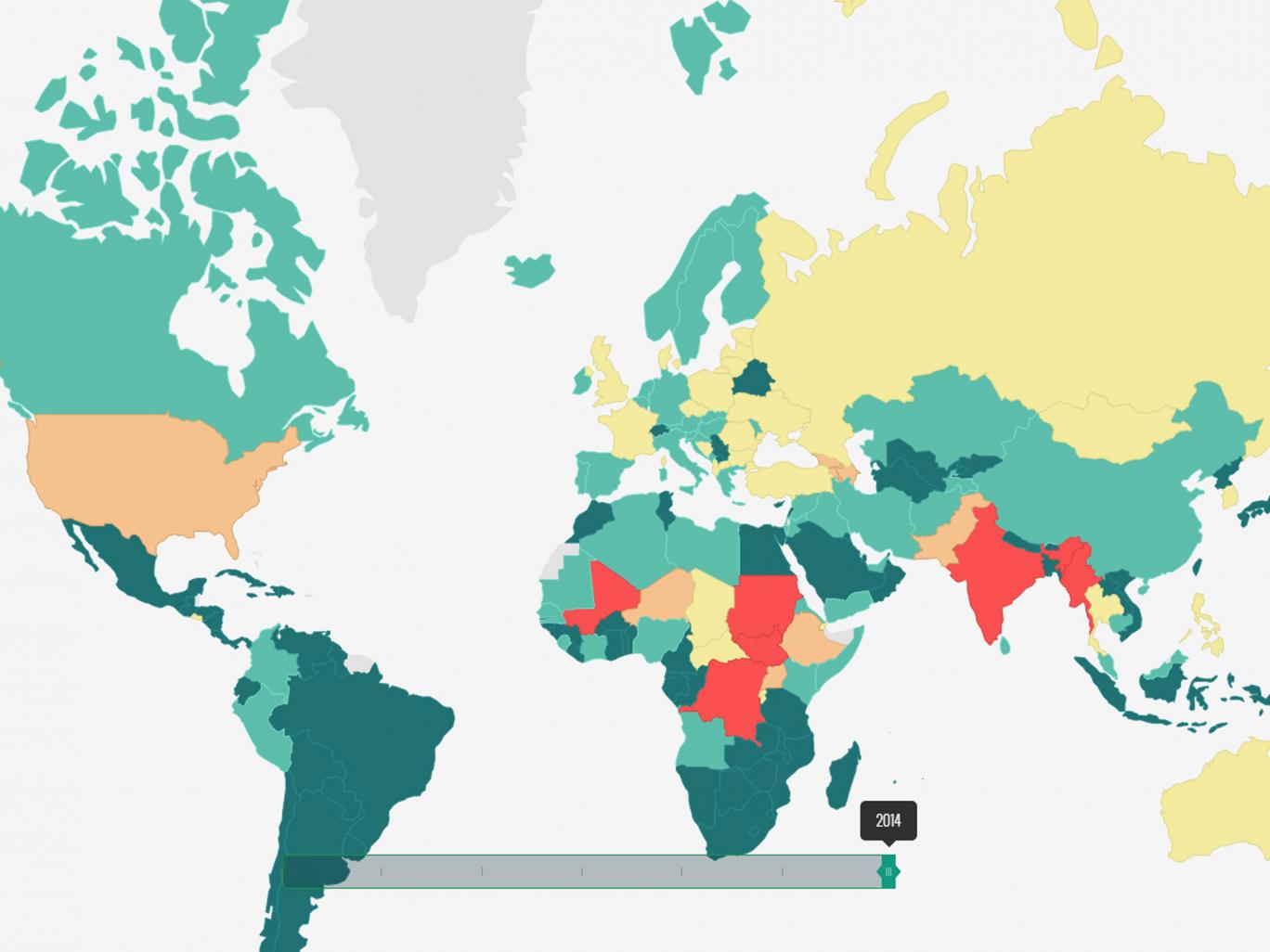 Bioterra: World peace? These are the only 11 countries in the world ...