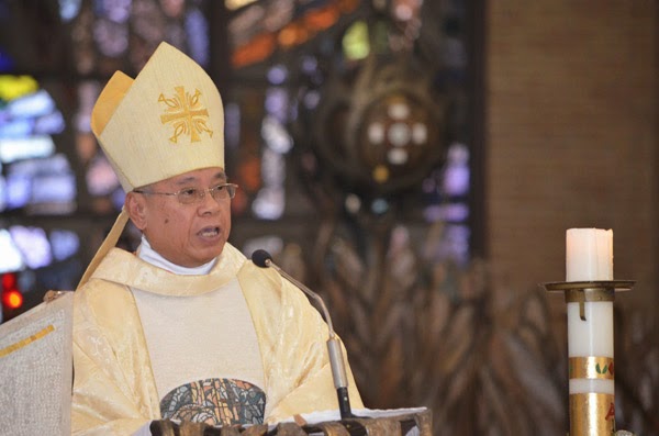 The Pinoy Catholic: Cardinal Quevedo takes possession of his titular Church