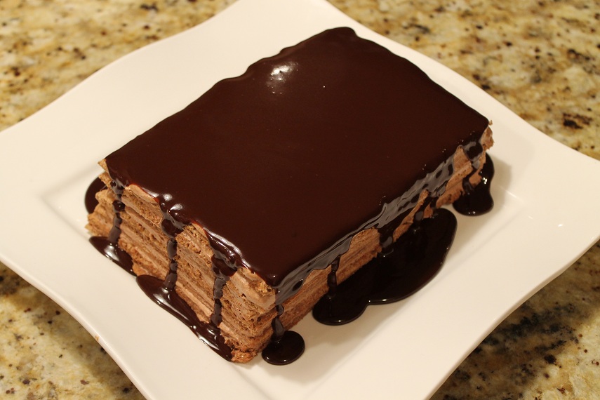 Step by Step Gourmet: Layered Truffle Cake