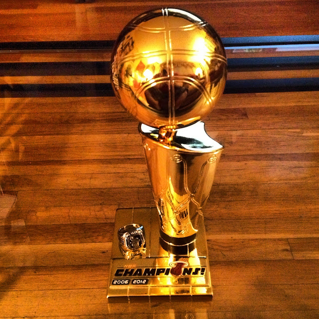 NWK to MIA: Mini Replica Larry O'Brien Trophy I Got For Being A Loyal ...