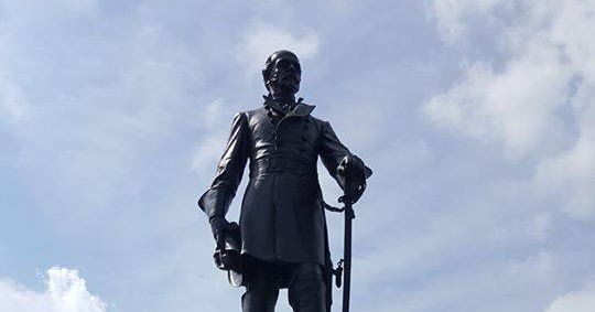 Forgotten Georgia: Statue of Confederate General Joseph Johnston in ...