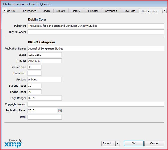 Science hubs & hub Sciences: PDF;PDF/A ISO; metadata Dubiln core schema ...