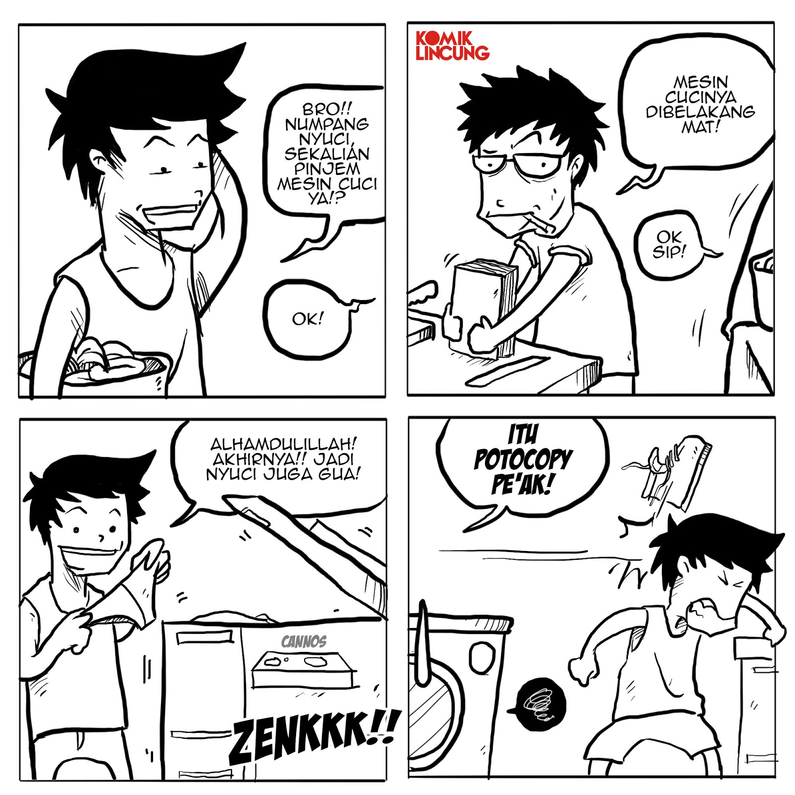 KOMIK STRIP Edisi 3 | Komik Lincung GuidePedia