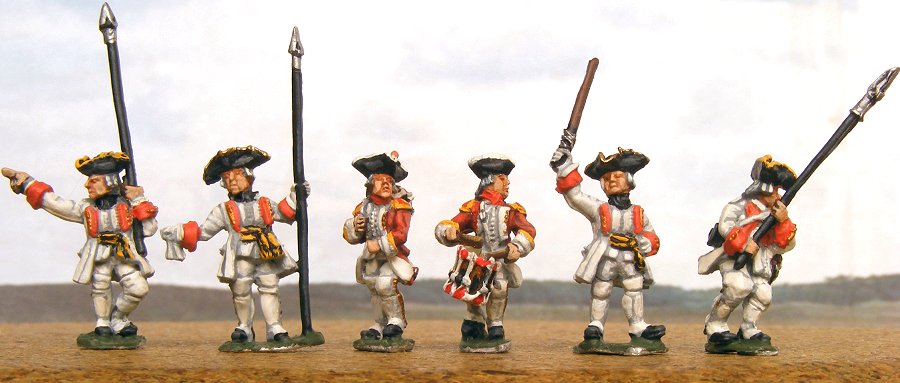 Miniature Soldiers: Austrian 'German' infantry in summer uniform ( I.R ...