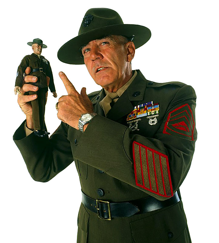 R Lee Ermey Outstanding Meme