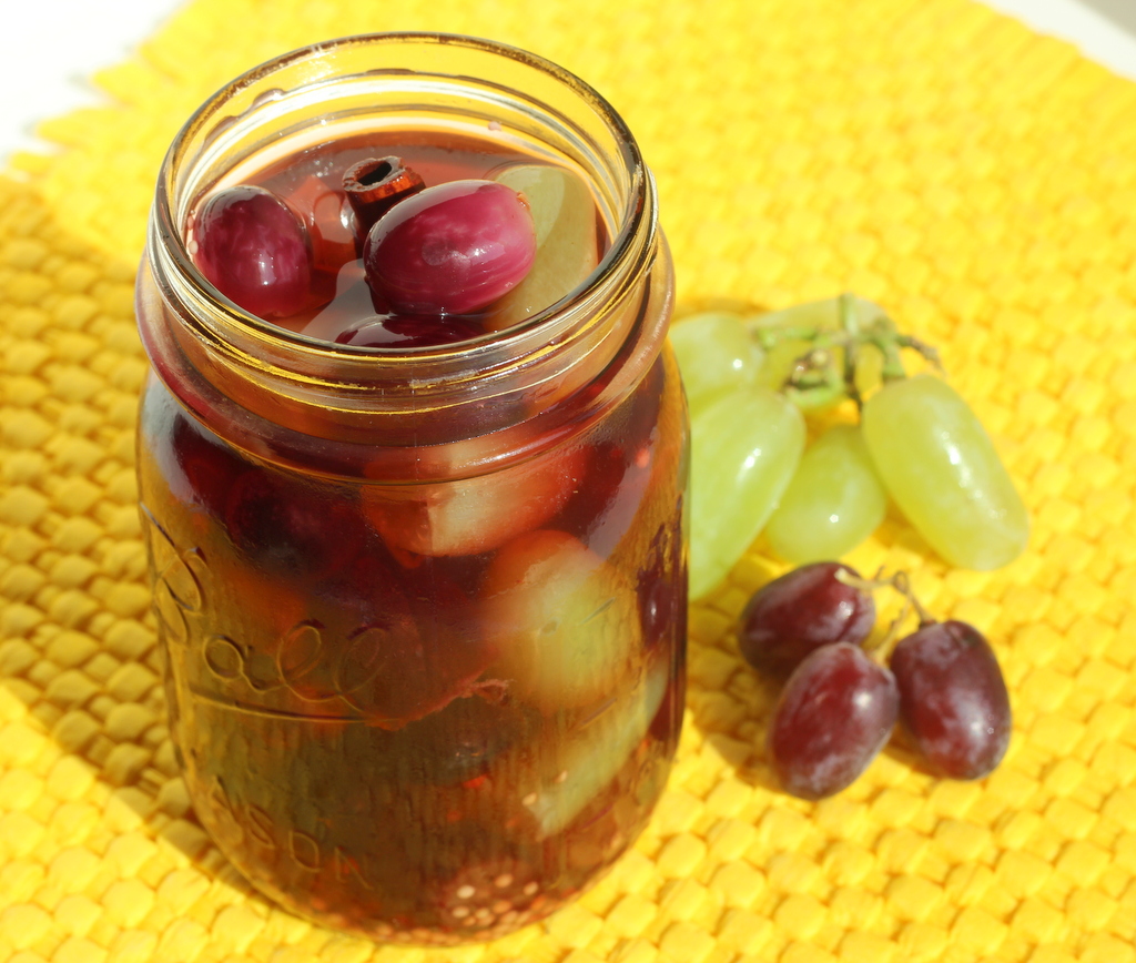 Tried in Blue: Tuesday's Twist: Pickled Grapes