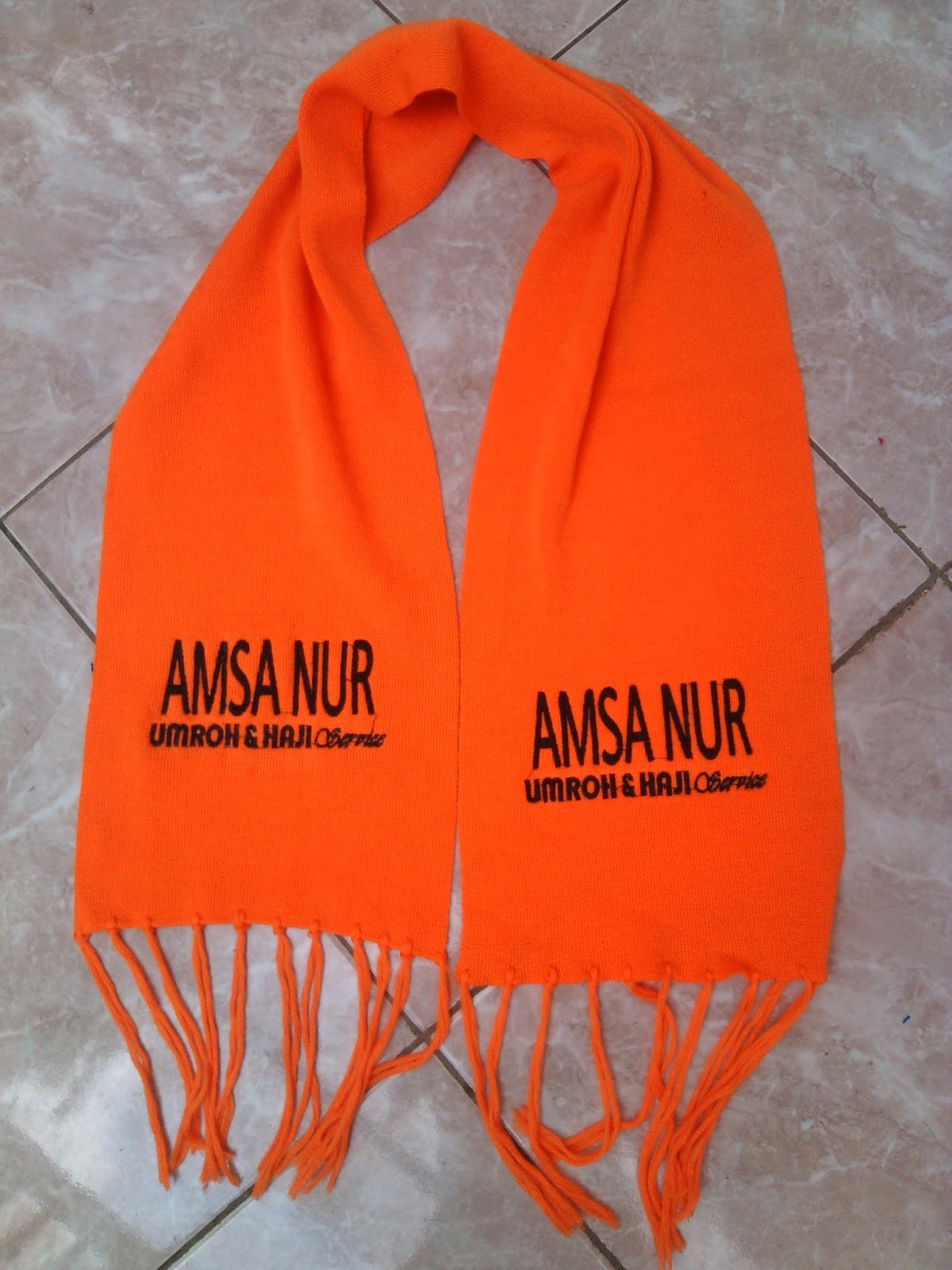 produsen pengrajin syal umroh murah