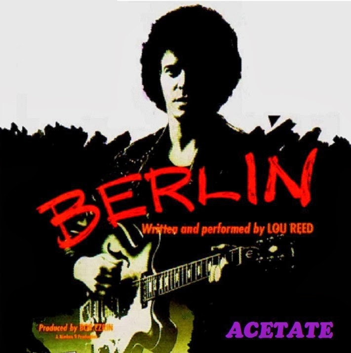 BootBlogger - Lou Reed Bootlegs: Lou Reed - Berlin Acetate - Morgan Studios London - 22.06.1973 ...
