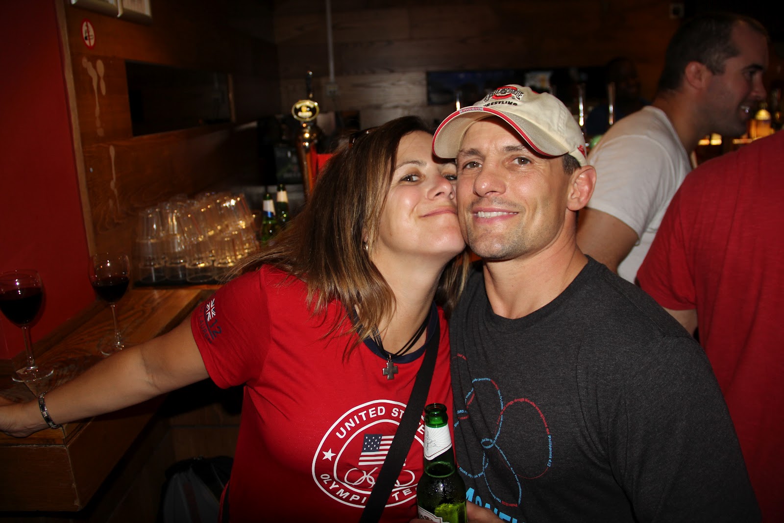 Dr. Fred's Health Blog: After Party USA Wrestling-Cael Sanderson story