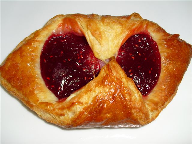 don't let me eat that: get a hobby, raspberry danish.