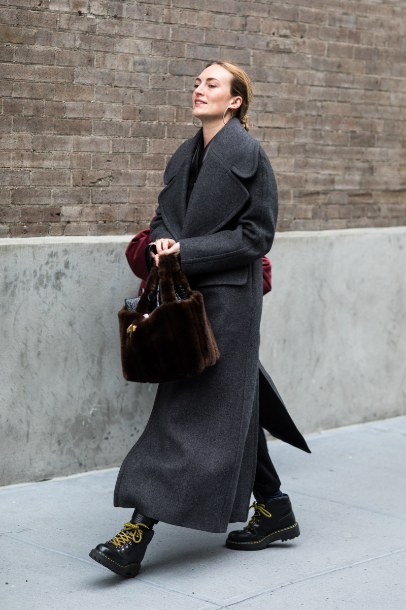 street style_coat - DIMANCHE