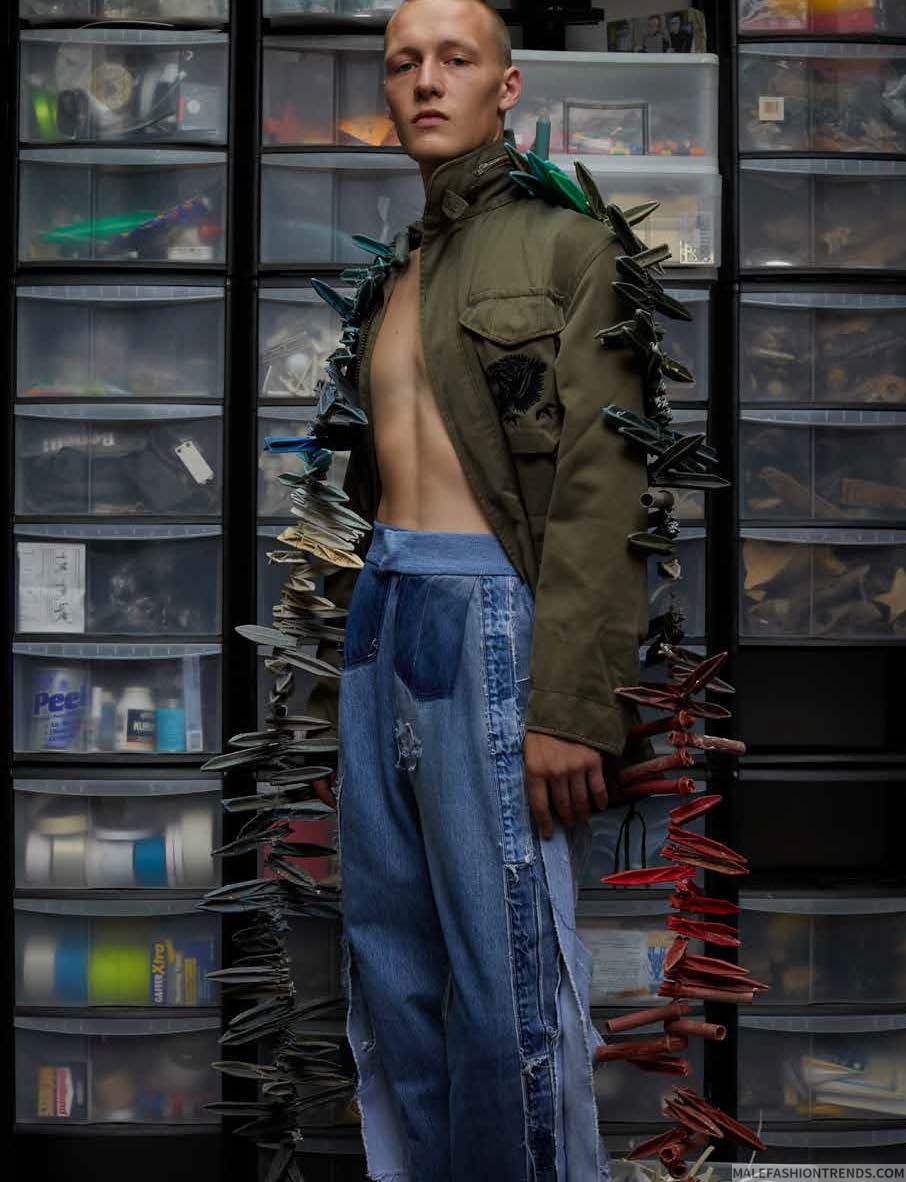 Joe Kinsella para LEWIS Magazine en fotos de Skidy