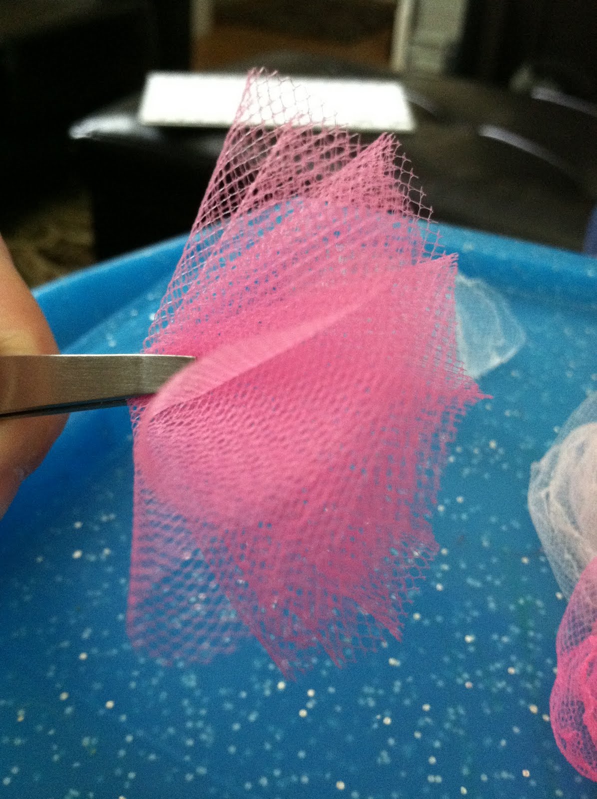 Tulle Flower Tutorial | shoeper-mom