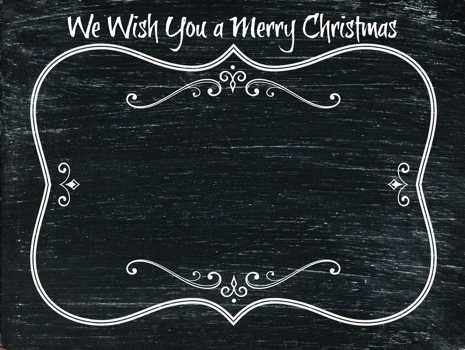 Chalkboard Christmas Cards & Tags {printables} - Knick of Time