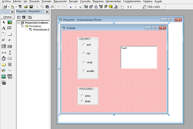 VISUAL BASIC CLASE Nº 1.-TEXT BOX FRAME-OPTION BUTTON
