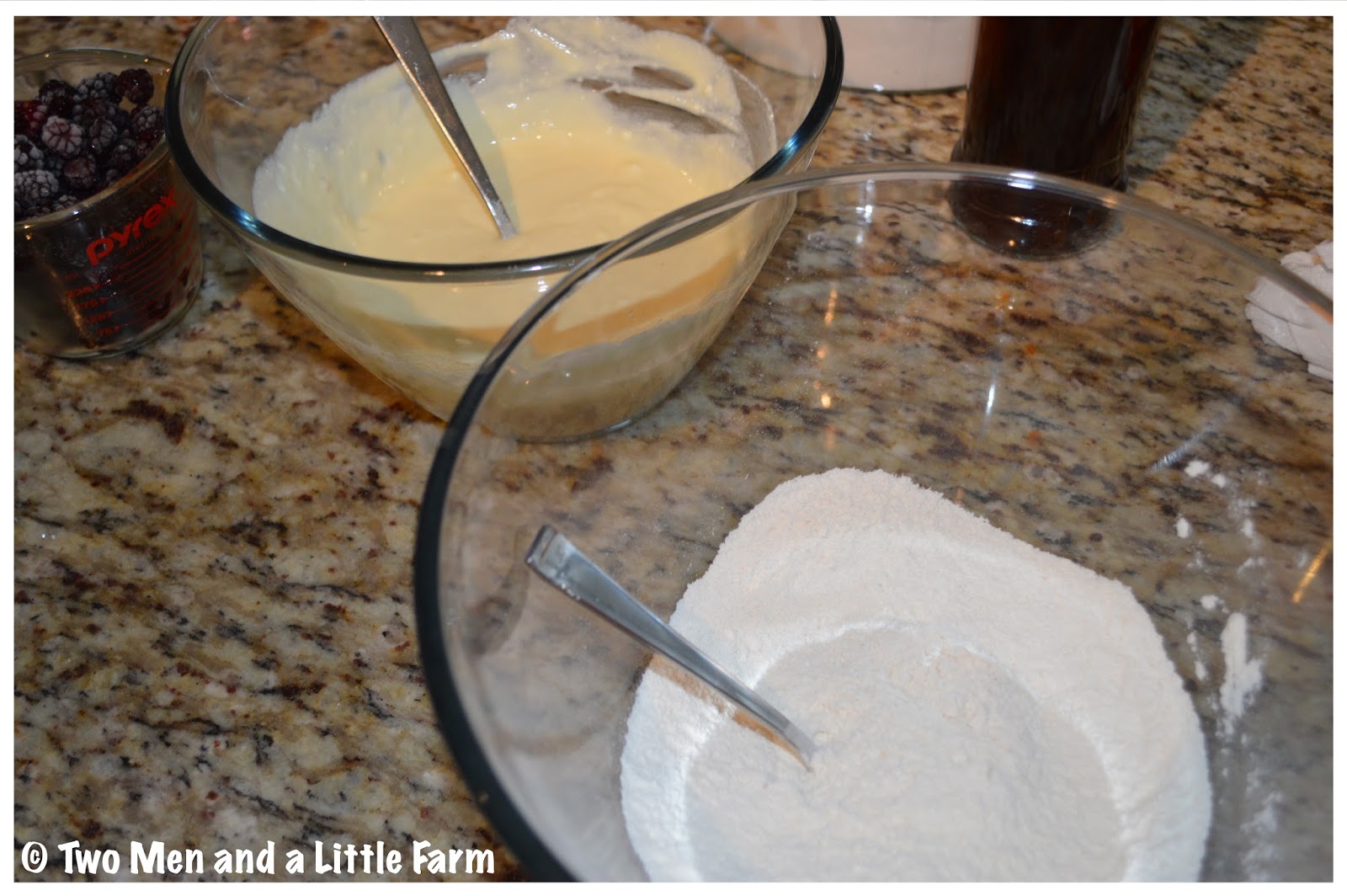 Two Men and a Little Farm: DEWBERRY CAKE RECIPE