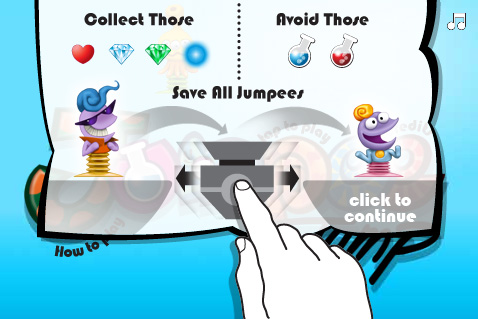 JumpeeJump for iPhone and iPod: Main