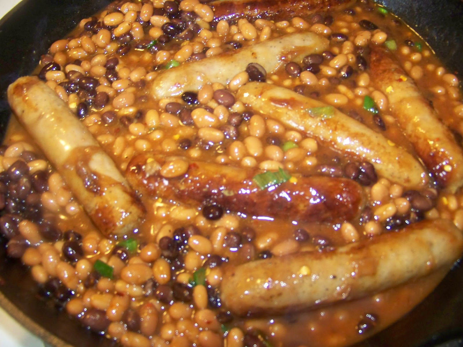 Kitchen Simmer: Bratwurst and Bean Skillet Supper