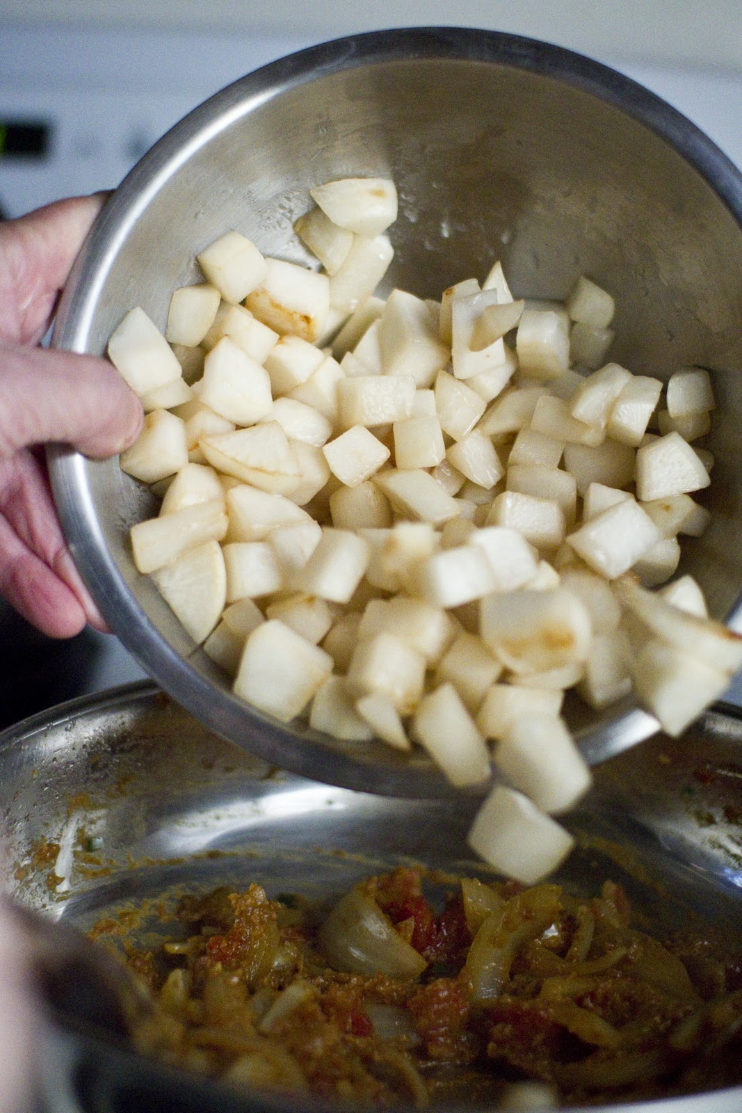 The Colors Of Indian Cooking: Get Down To Your Roots, Turnip Masala