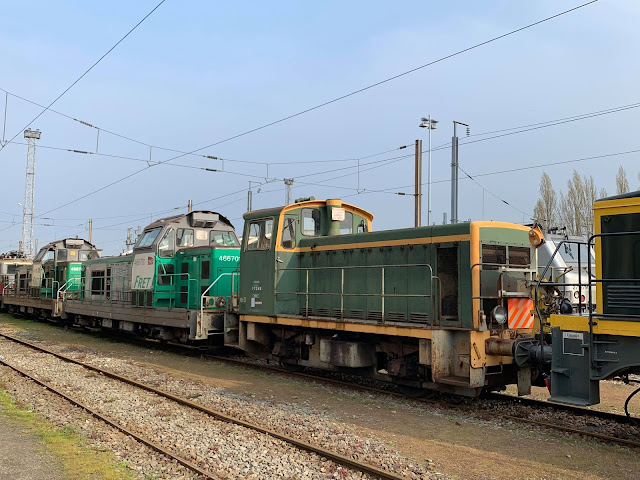 LA PASSION DU TRAIN: Circulation d'un train de la CMR dans le Noooord
