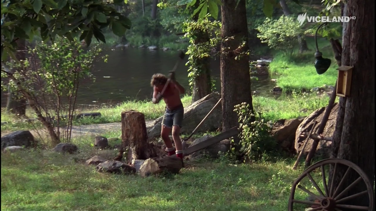 ausCAPS: Peter Brouwer shirtless in Friday The 13th