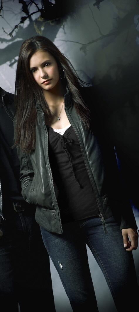 Human: Death, Nina Dobrev as Elena from Vampire Diaries