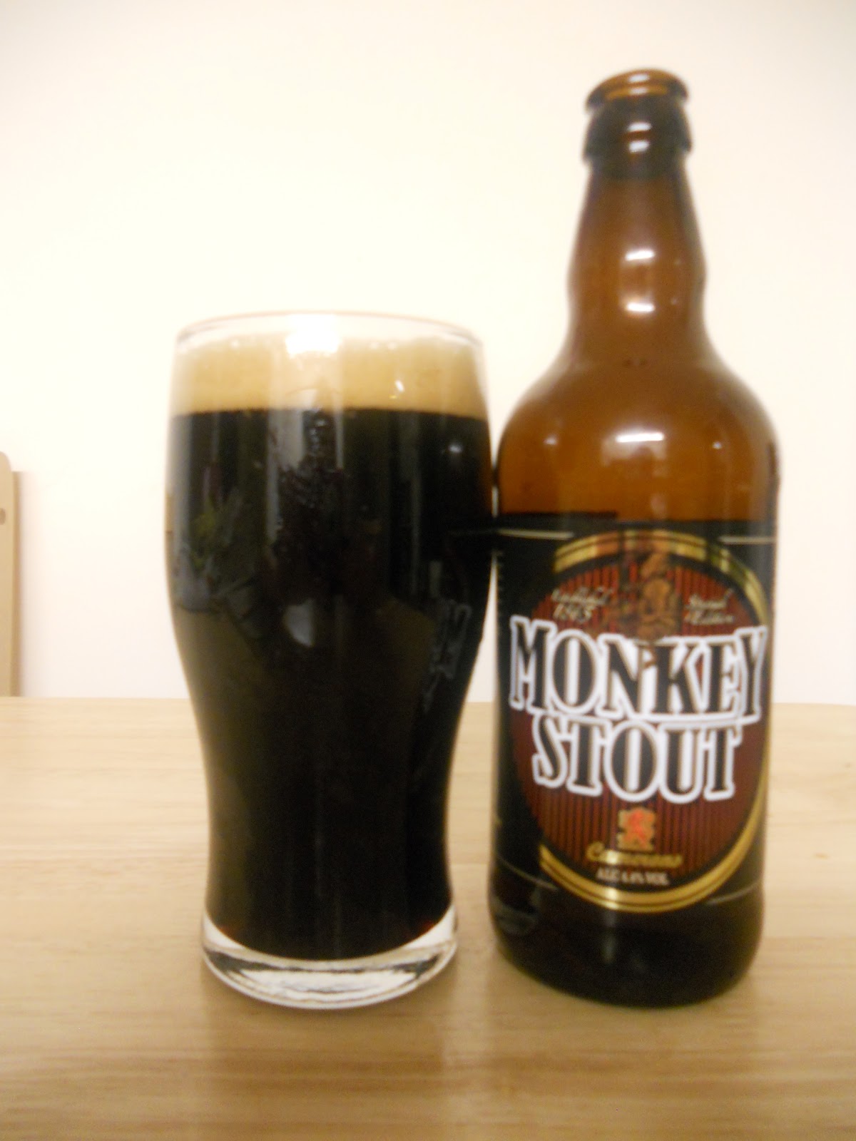 Real Ale Of Britain: Beer 25 - Camerons Brewery, Monkey Stout