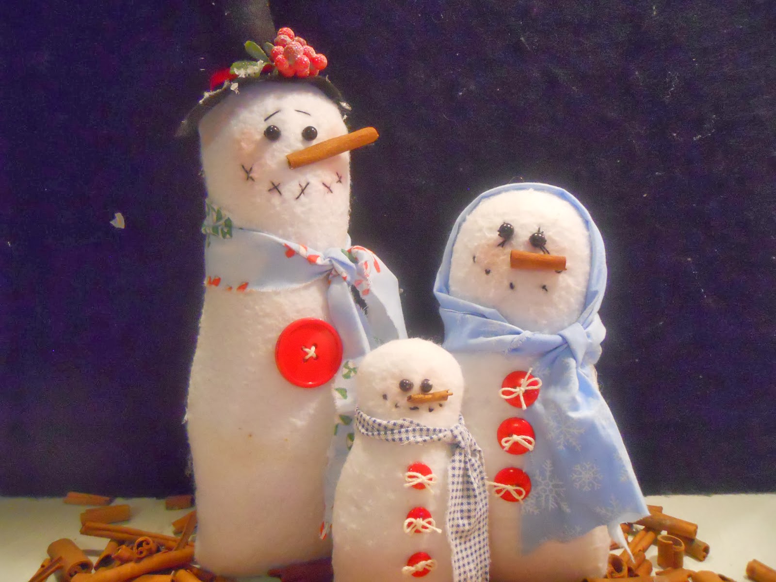 Vicky's Art: Tutorial--Snow Folk