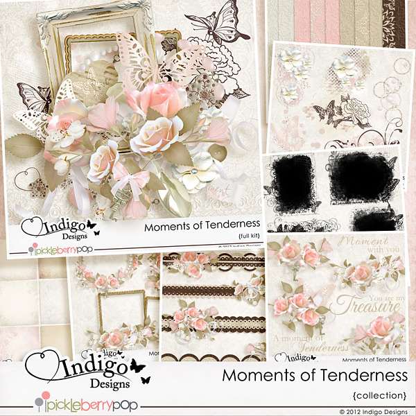 Indigo Designs: New Collection "Moments of Tenderness" and Freebie