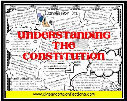 Constitution Day Reading Activity |Classroom Activities: Social Studies ...