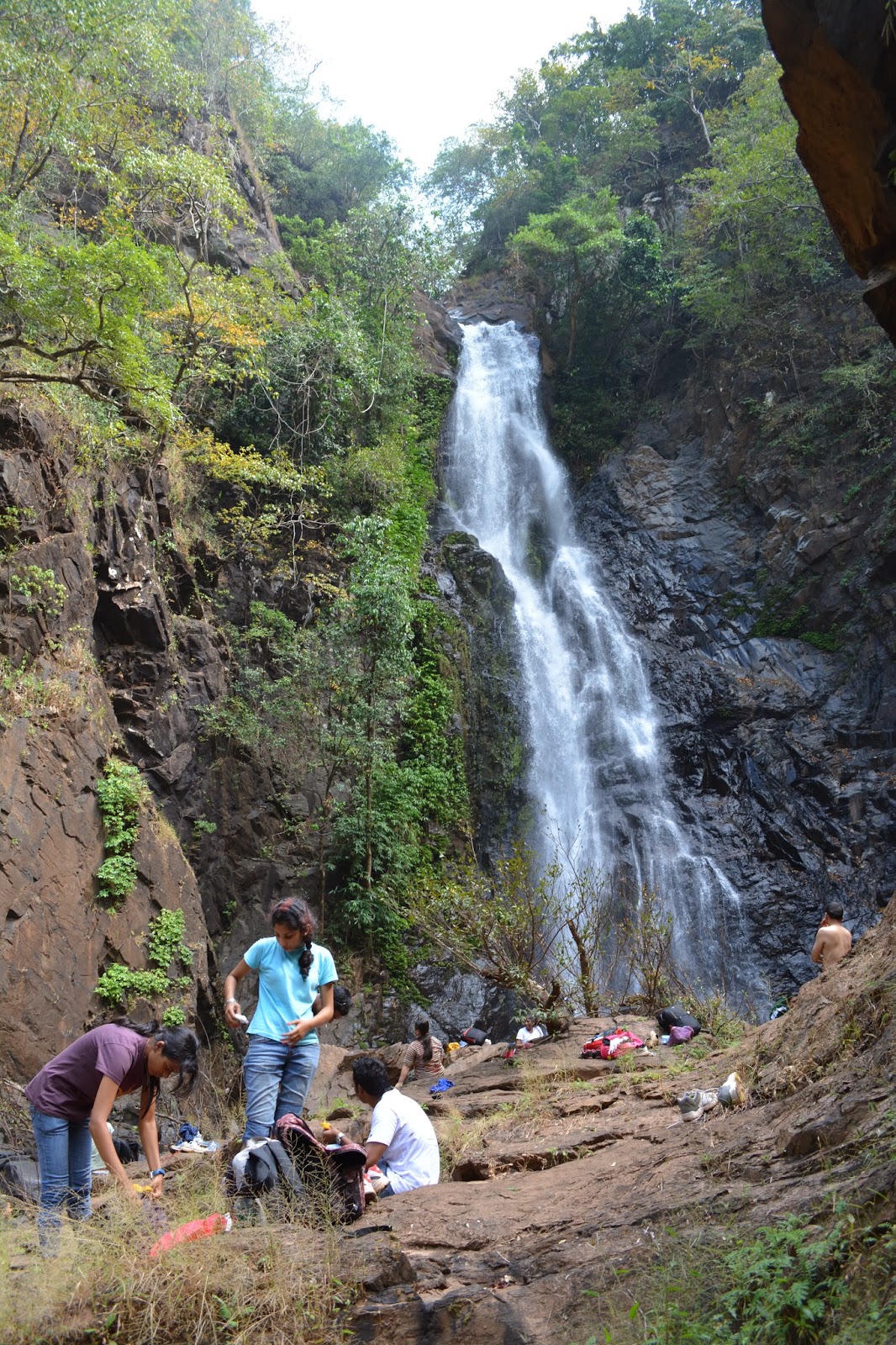 Eco Trek to Mainapi Waterfalls , Netravali, Sanguem, Goa | Journey of F&B