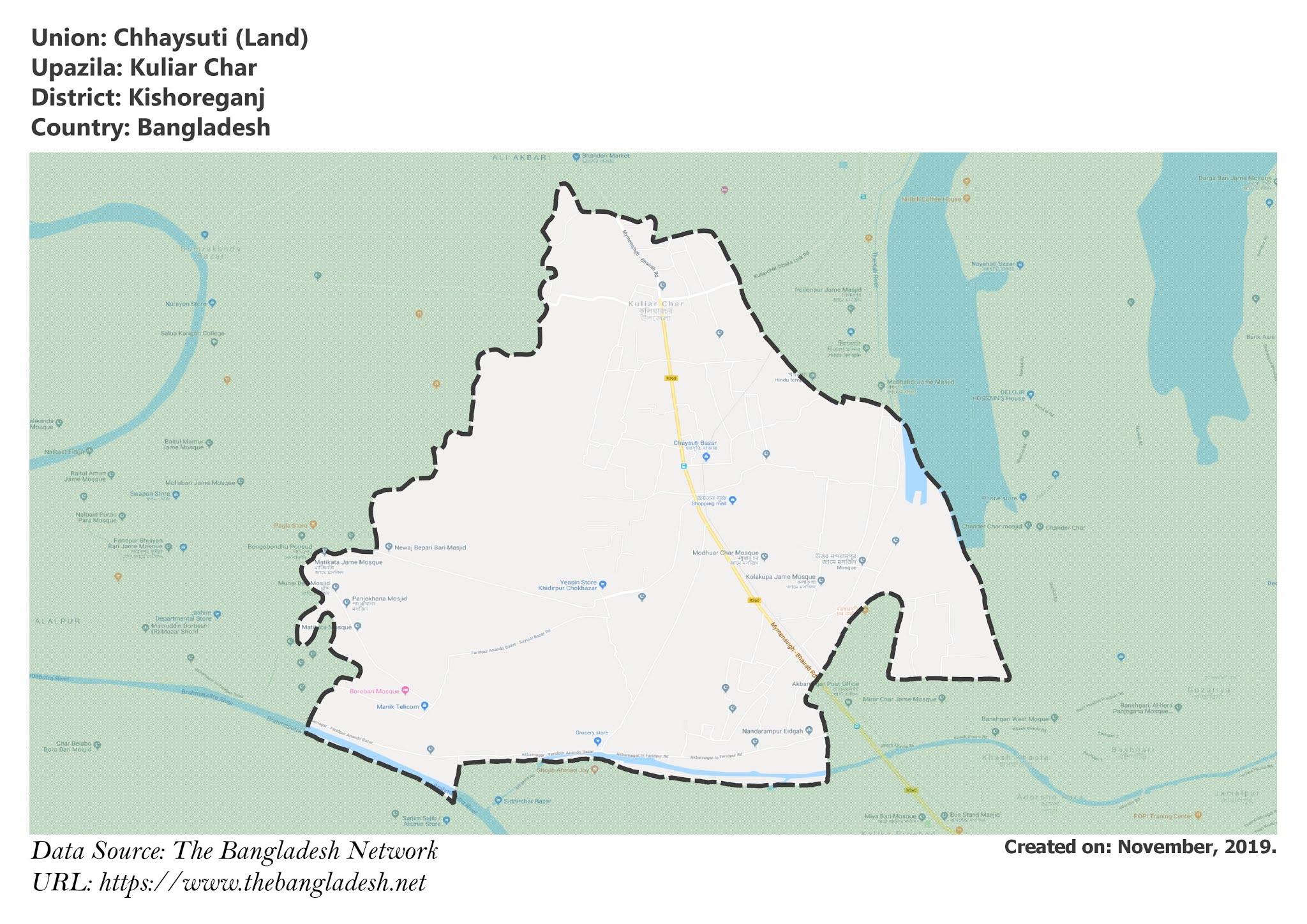 Chaysuti Union, Kishoreganj