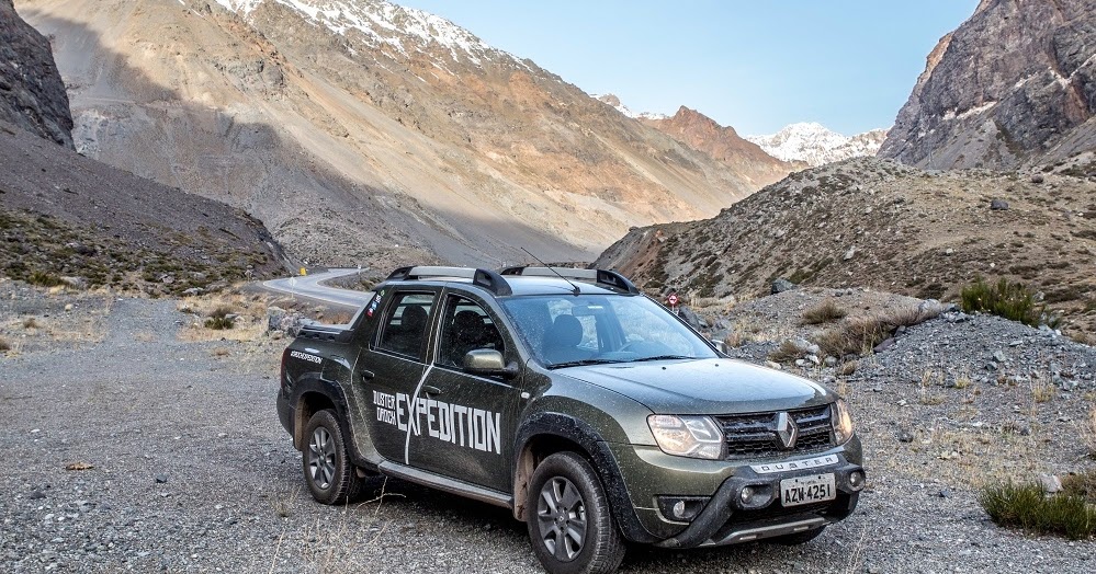 Renault Duster Oroch Expedition chega ao Chile.