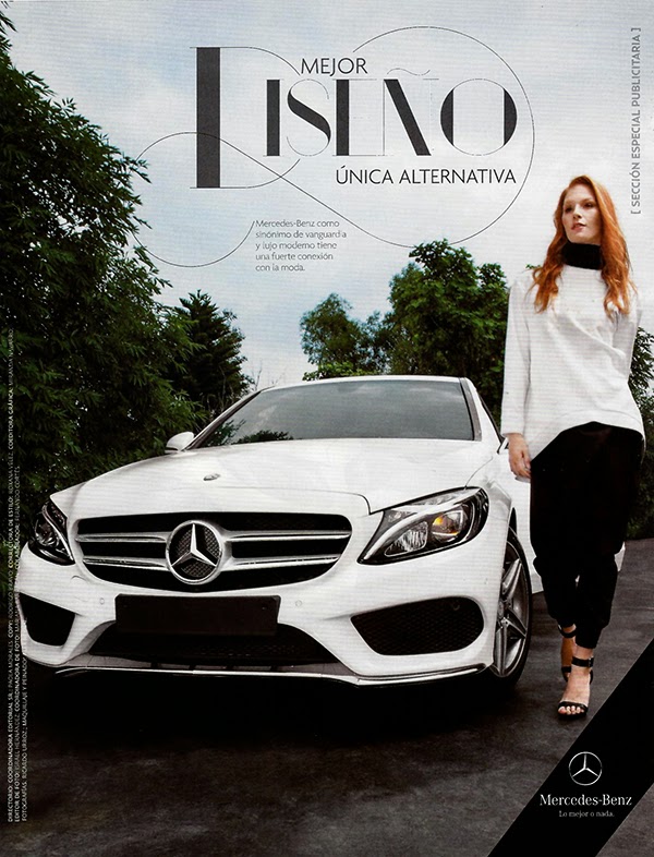 Kira Schön for Mercedes Benz / ELLE Magazine, August 2014. - WANTED ...