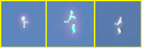 Flying Humanoid UFO Anomaly Filmed Over Los Angeles | VIDEO