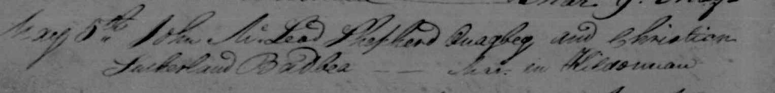 Grey Hen's Well: Christina (aka Christian) Sutherland 1798-1872