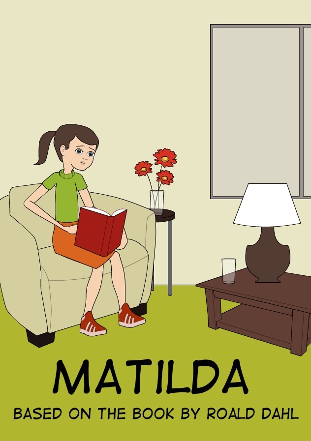 "The Magic of Books": Matilda comic book - English version