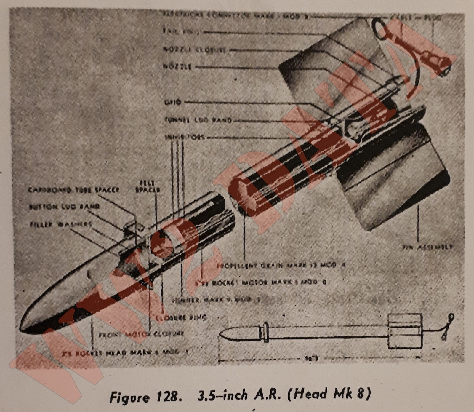 WW2 Equipment Data: American Projectiles and Explosives - Navy Rockets ...