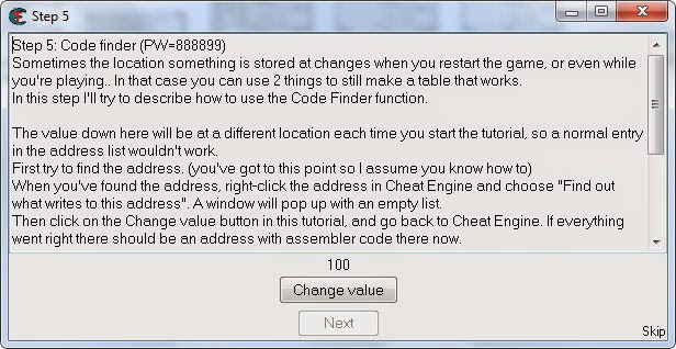 Tutorial Cheat Engine - Step 5 : Code Finder - TENTANG APA SAJA