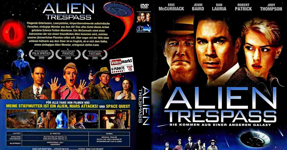 Tudo Capas Br2: Alien Trespass (2009) GERMAN R1- Cover DVD Movie