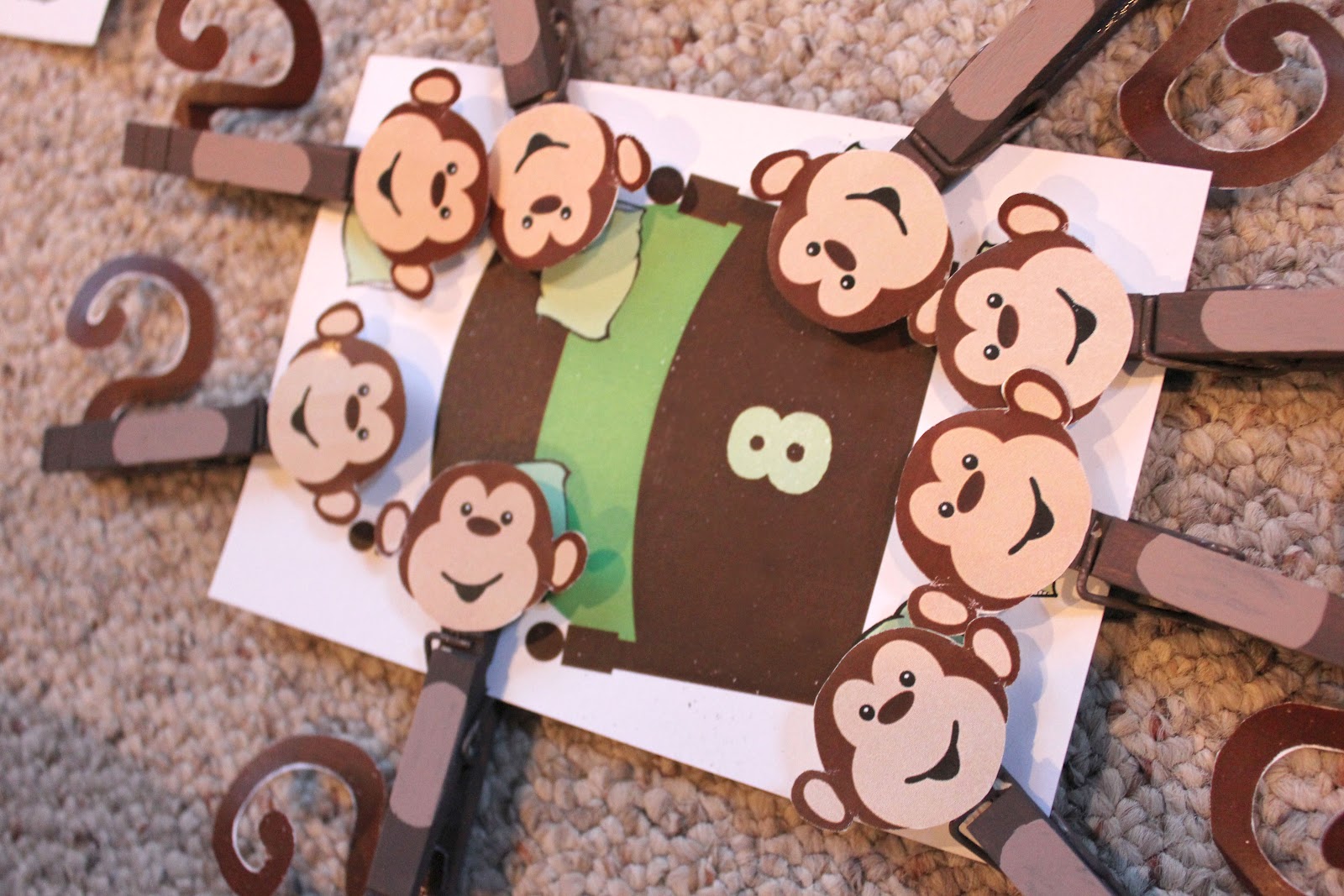 Monkey Counting - Repeat Crafter Me