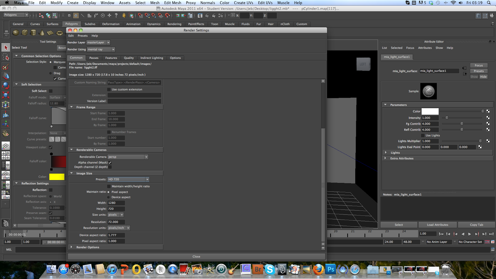 The Final Showdown: Lighting Asset in 3D Scene: Maya