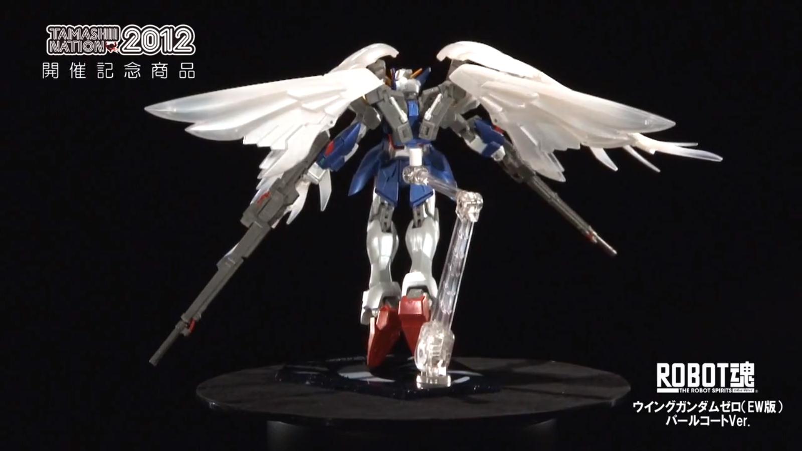 Robot Damashii (SIDE MS) Wing Zero Custom Pearl Coating ver. promo ...
