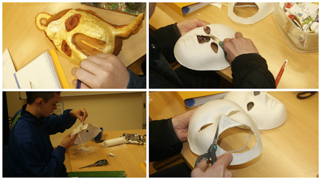 Arts & Crafts - 3D Mask Work - Sligo Community Training Centre