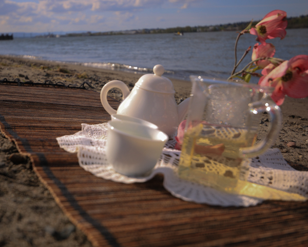 Delights of the Heart: Tea on the Beach