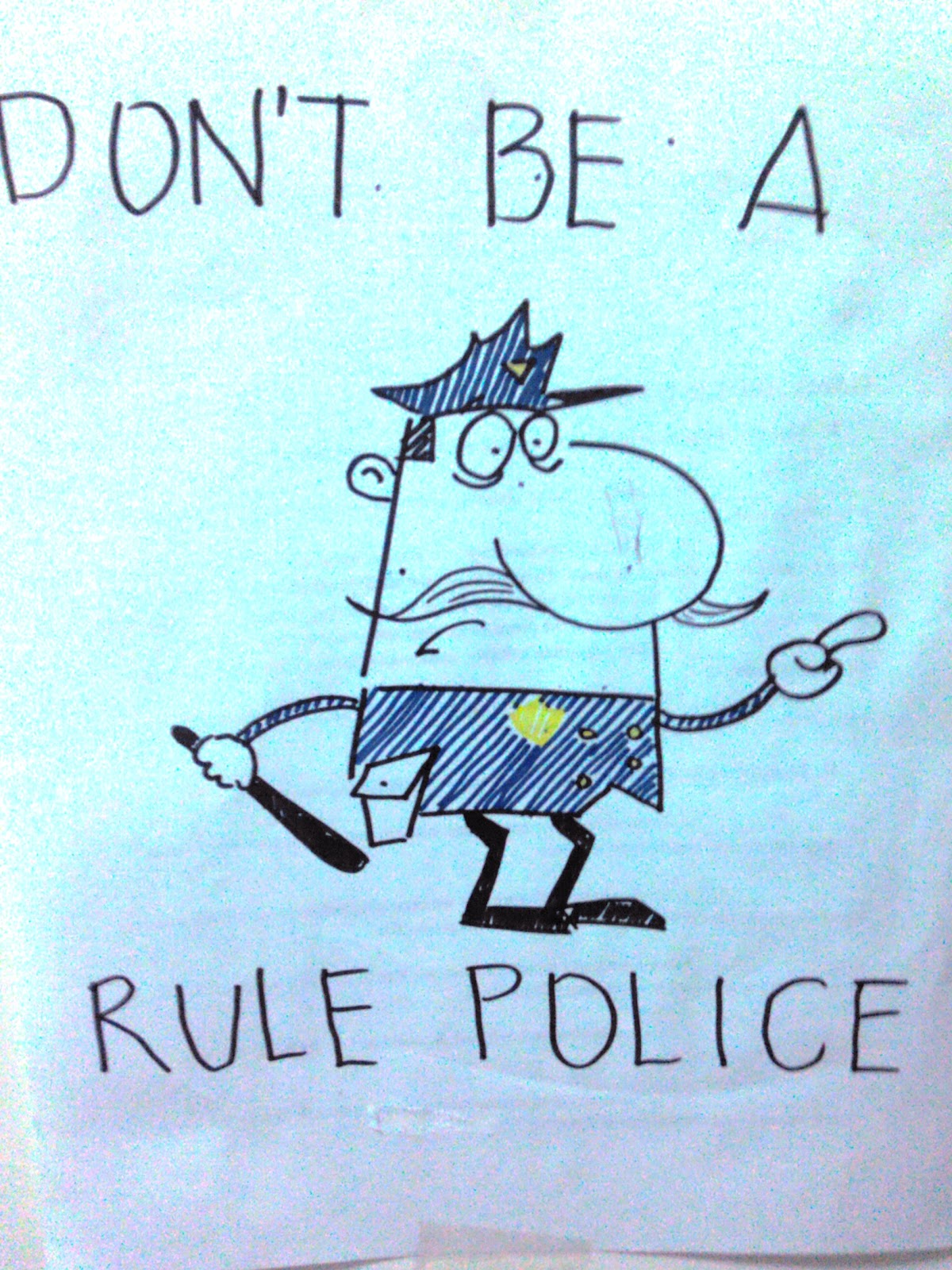 The Aspergian Nature.: Respect Others. Don't be a Rule Police.