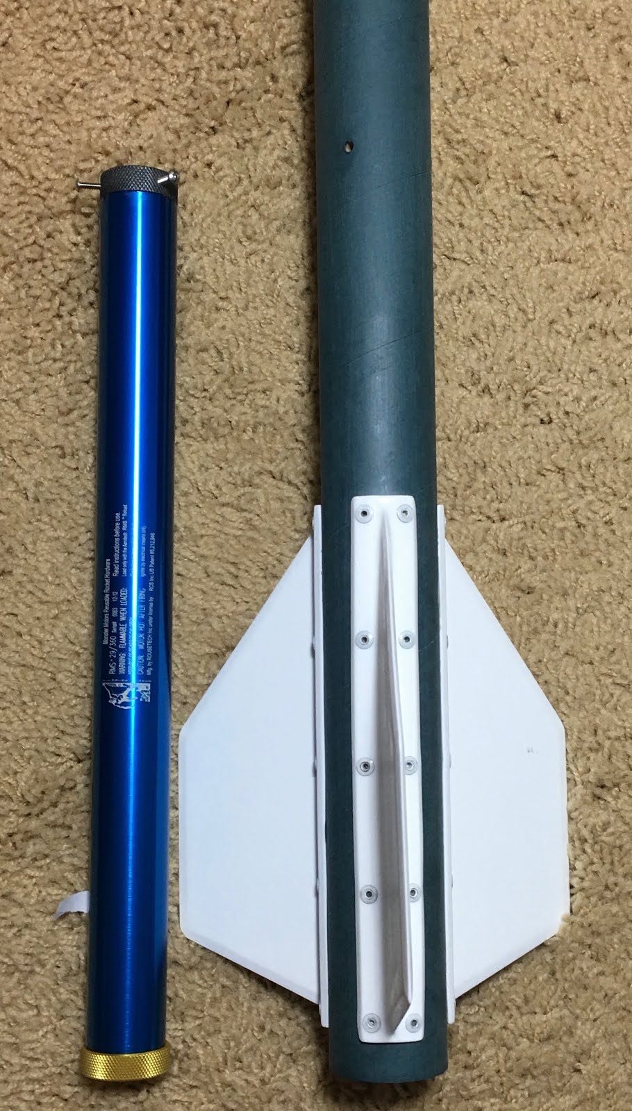 Mad Scientist Prototyping: High Power Rocket (L1-001)