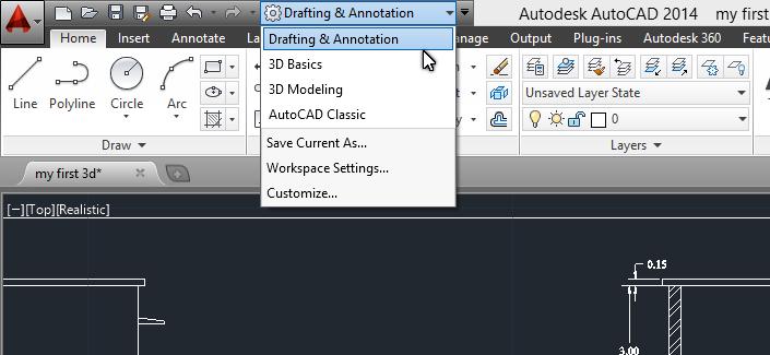 Lesson 1 > 1 > Introduction to AutoCAD ~ My AutoCAD Site : Free AutoCAD ...