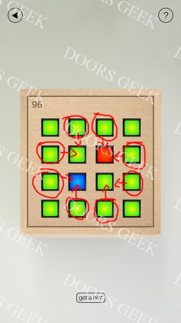 What's inside the box? Level 96 Solution ~ Doors Geek